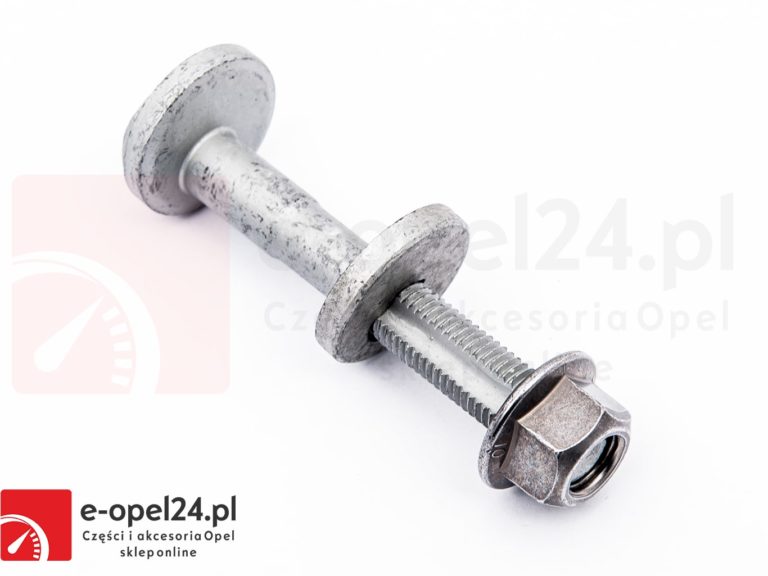 Śruba mimośrodowa z podkładką i nakrętką wahacz tył | e-opel24.pl
