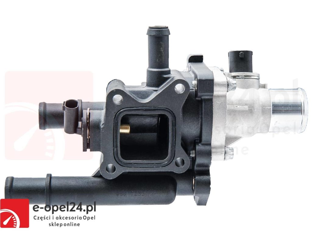 Termostat z obudową do silników 1.6 1.8 - 1338177 | e-opel24.pl